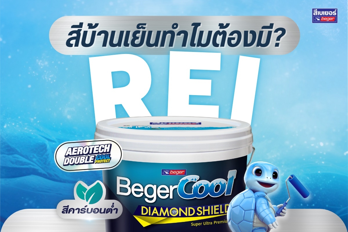 REI คืออะไร? ทำไมสีบ้านเย็นต้องมี!
